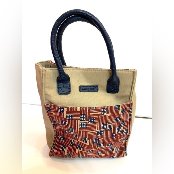 Longaberger | Bags | Nwot Longaberger Patriotic America Small Tote Bag ...